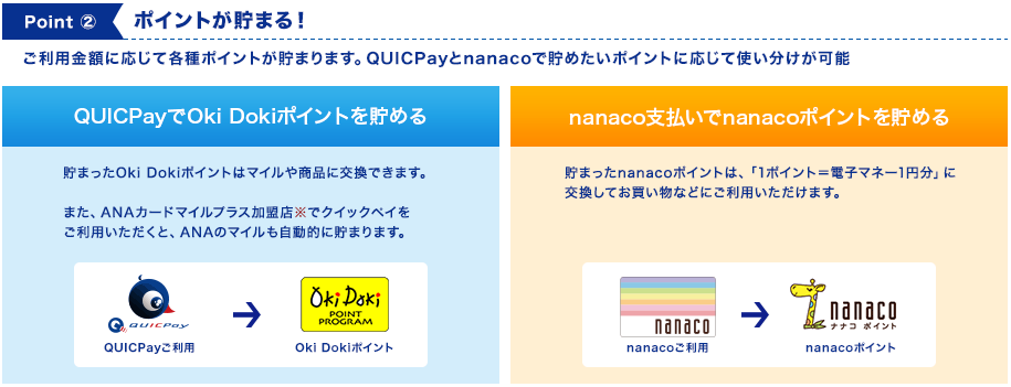 ANA最新：ANA QUICPay + nanaco デビューキャンペーン！ | ANAマイル攻略まとめ